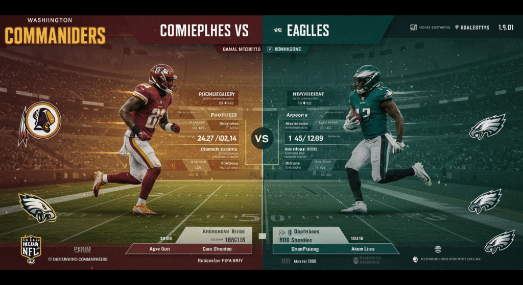 Washington Commanders vs. Philadelphia Eagles: Player Stats and Game ...